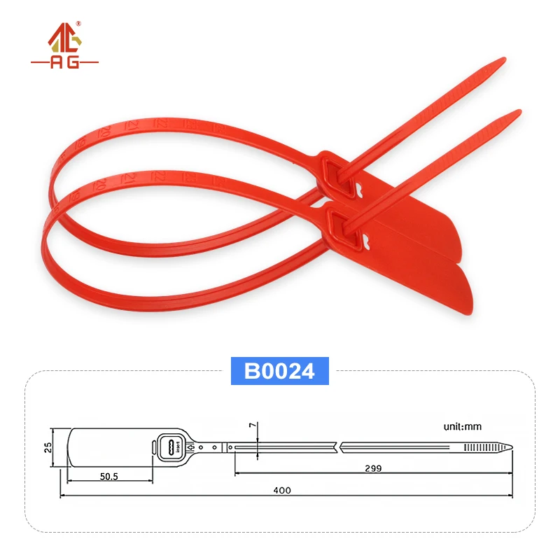15.75'' Custom Packaging Sealing Strip Ag-b0024 Security Plastic Seal ...