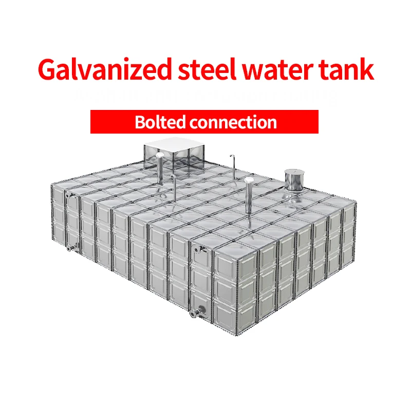 2000m3 Prefabricated Fiberglass Water Tank for Hotels & Schools