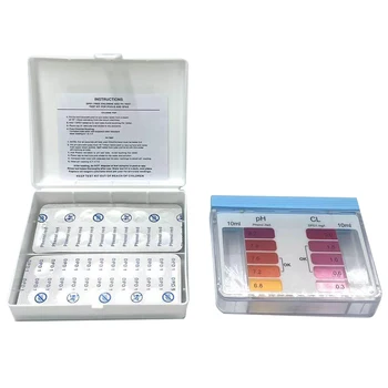 Pool Chlorine And Ph Test Kit 2 Ways Basic Ph & Cl Water Test Kit - Buy ...
