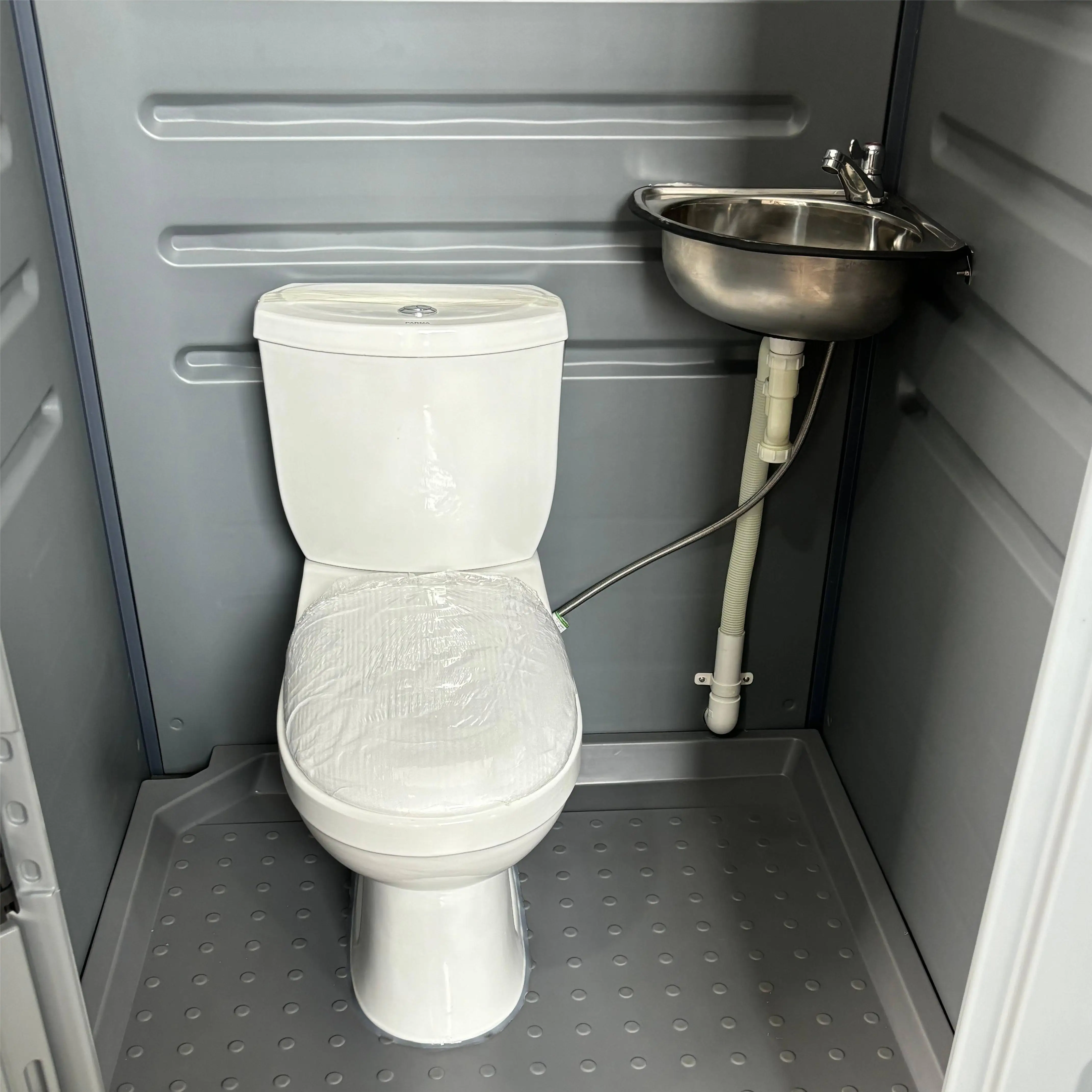 Small Size Hdpe Plastic Prefab Public Toilet For Party Porta Loo ...