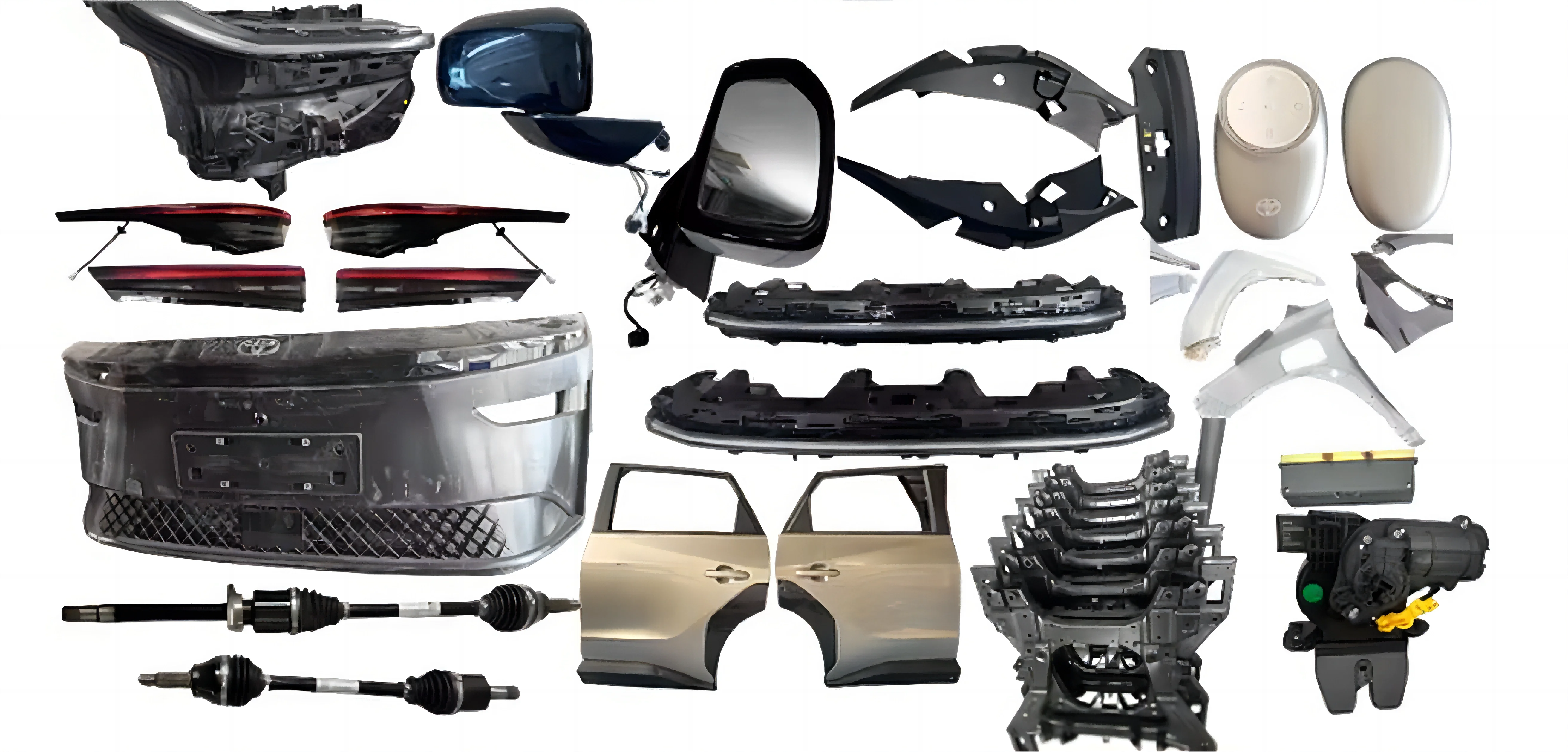2025 for Toyota BZ3X Electric Vehicle Accessories Modern Style All Car ...
