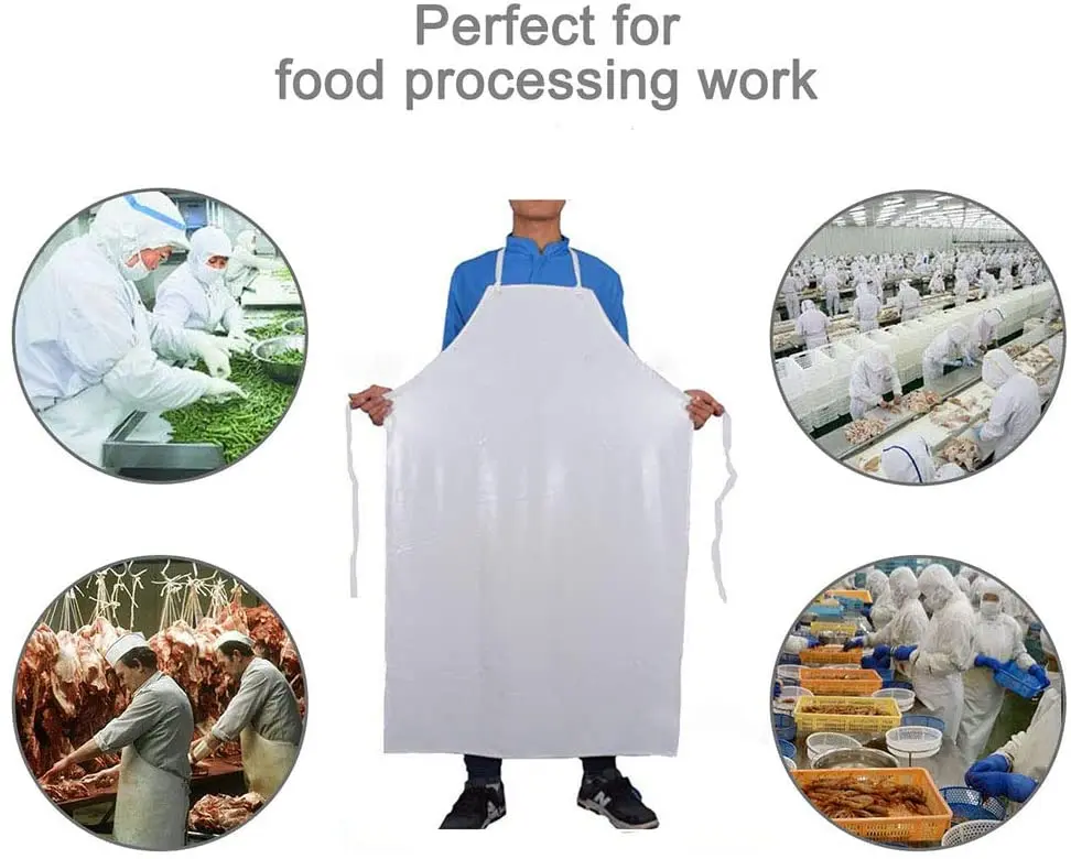 Waterproof Rubber Vinyl Pvc Apron Projects Industrial Chemical ...