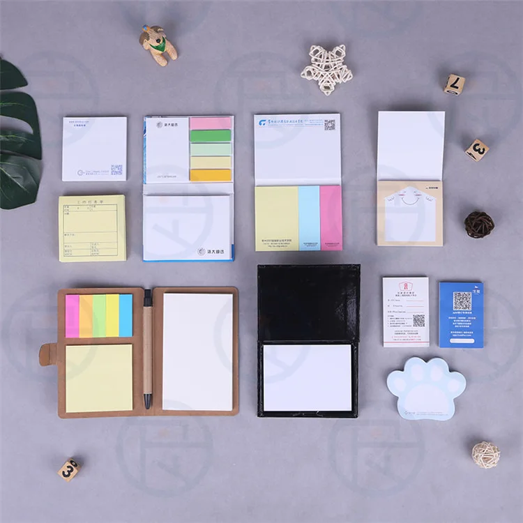 Promotional Gifts Sticky Notes Box Set Memo Pad Custom Set - Buy ...
