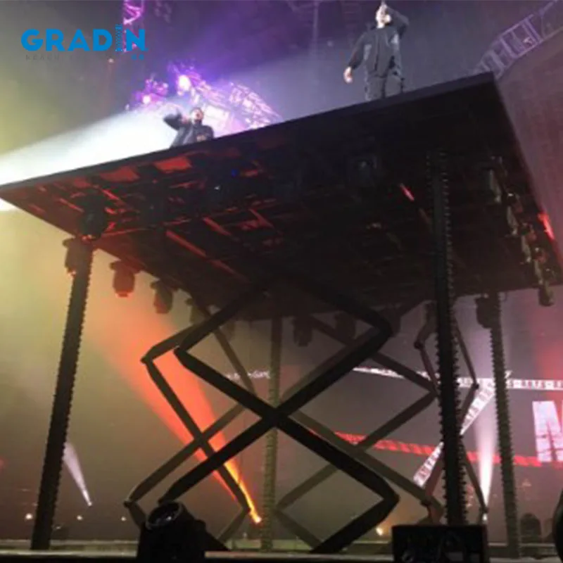 Scissor Type Rigid Chain Rack Rapid Lift High Precision Industrial ...