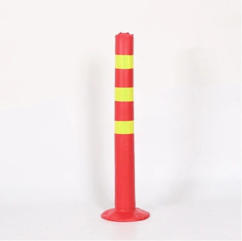 T-top bollard traffic high visibility collapsible plastic road sign ...