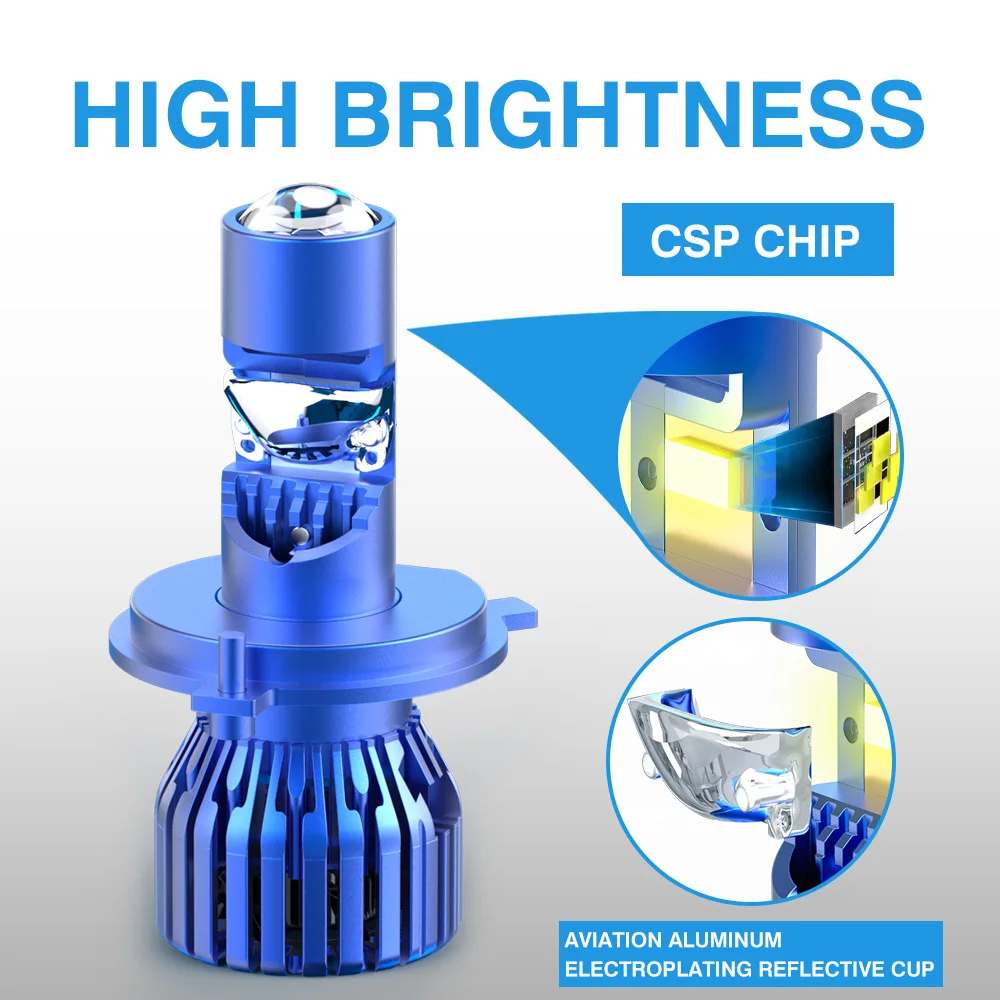 MOTOLED Motorcycle LED Headlights - Bright, Durable, and Efficient