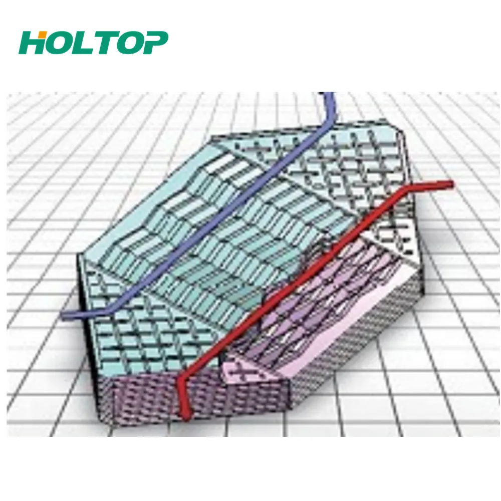 Crossflow Aluminum Heat Exchanger - Energy Saving Solutions