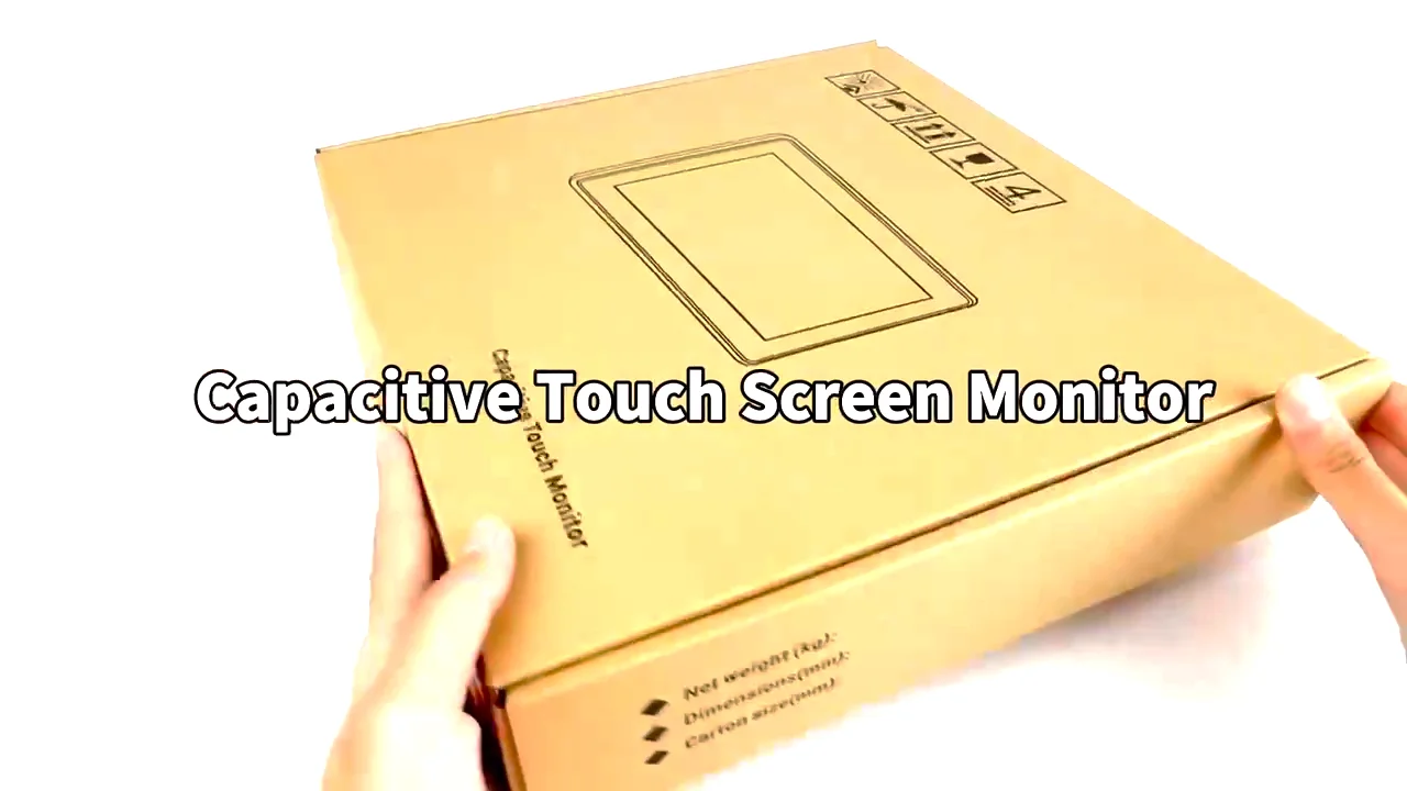 7 Inch Usb Lcd Industrial Touch Screen Monitor Capacitive Touch Screen ...