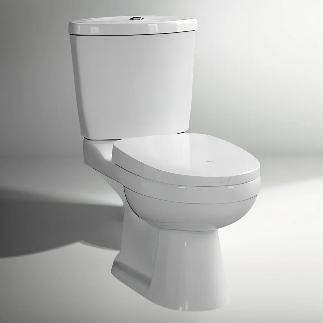 Dual-Flush White Ceramic Toilet Gabinetto Tualeta Retrete Bathroom Ware ...