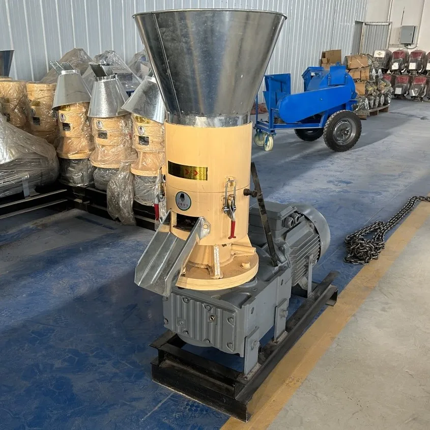 Wood Pellet Machine Biomass Fuel Wood Sawdust Straw Pellet Making ...