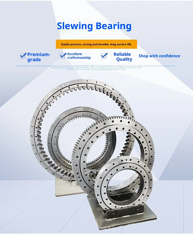 Jiawei Segment Erector Bearing Slewing Ring Ball Roller Bearing BV ABS ...