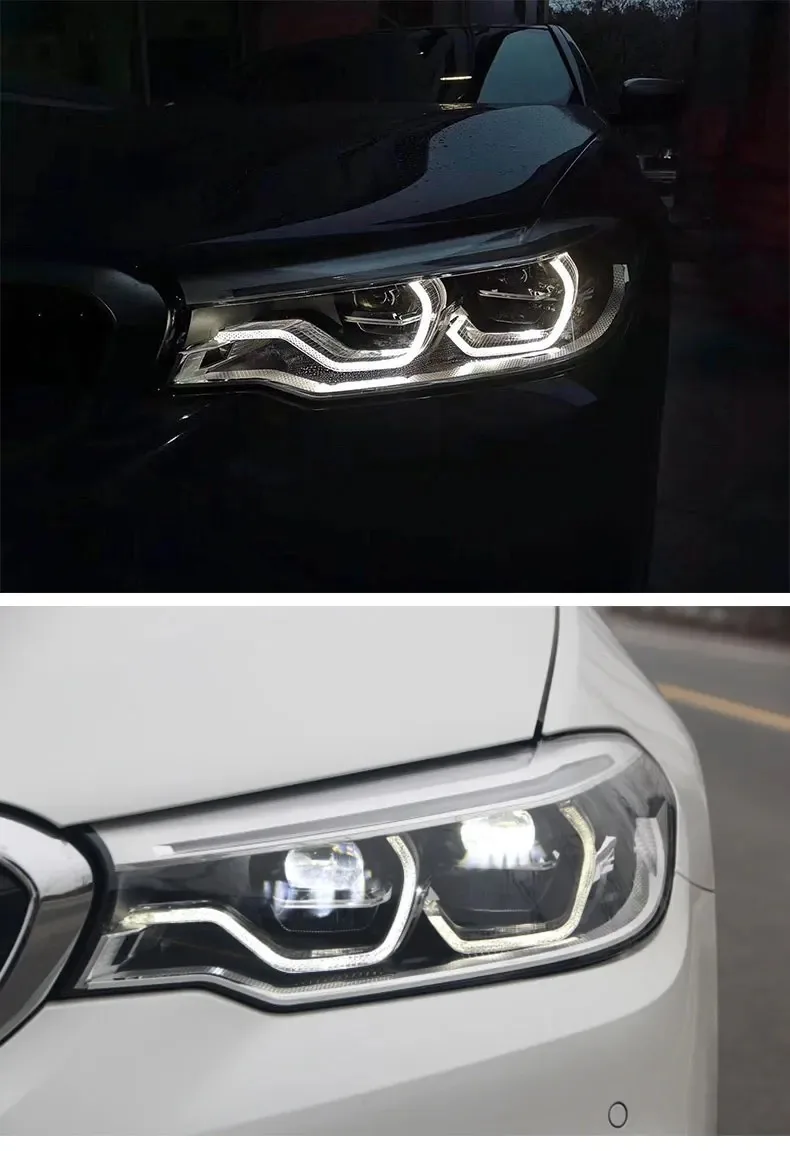 G30 Upgrade Headlights 5 Series G30 G38 2018-2020 525i 530i 535i F90 ...