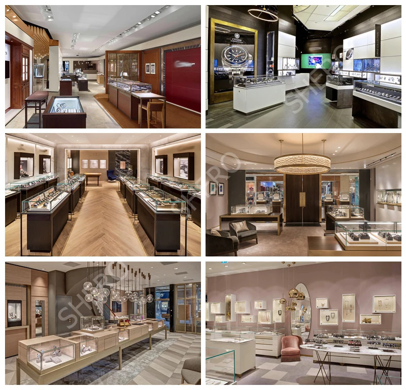 Popular Watch Glass Display Cabinet Stainless Steel Watches Jewelry ...