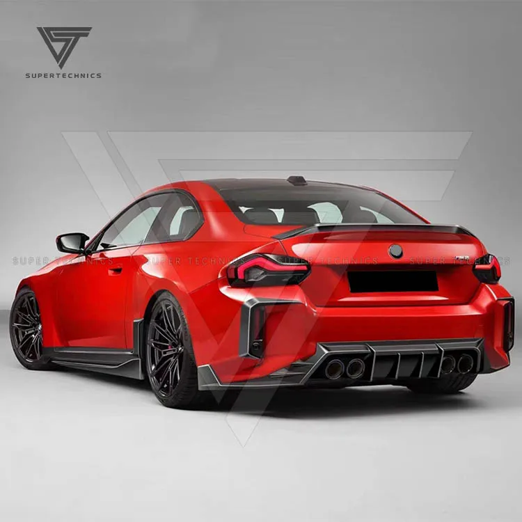 Pt Style Carbon Fiber Rear Spoiler For Bmw 2 Series G87 M2 2023 - Buy ...