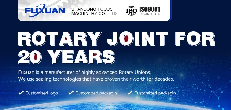 Multi-channel Central Rotary Joint - High-Pressure Hydraulic