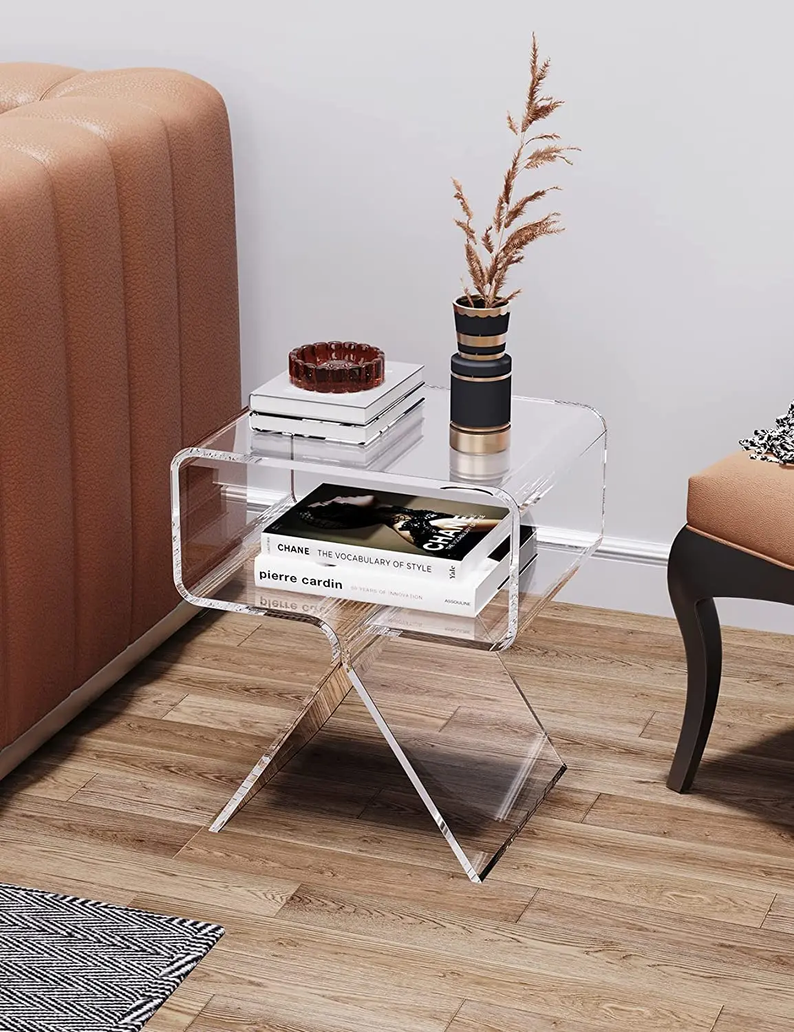 Acrylic bedside table store