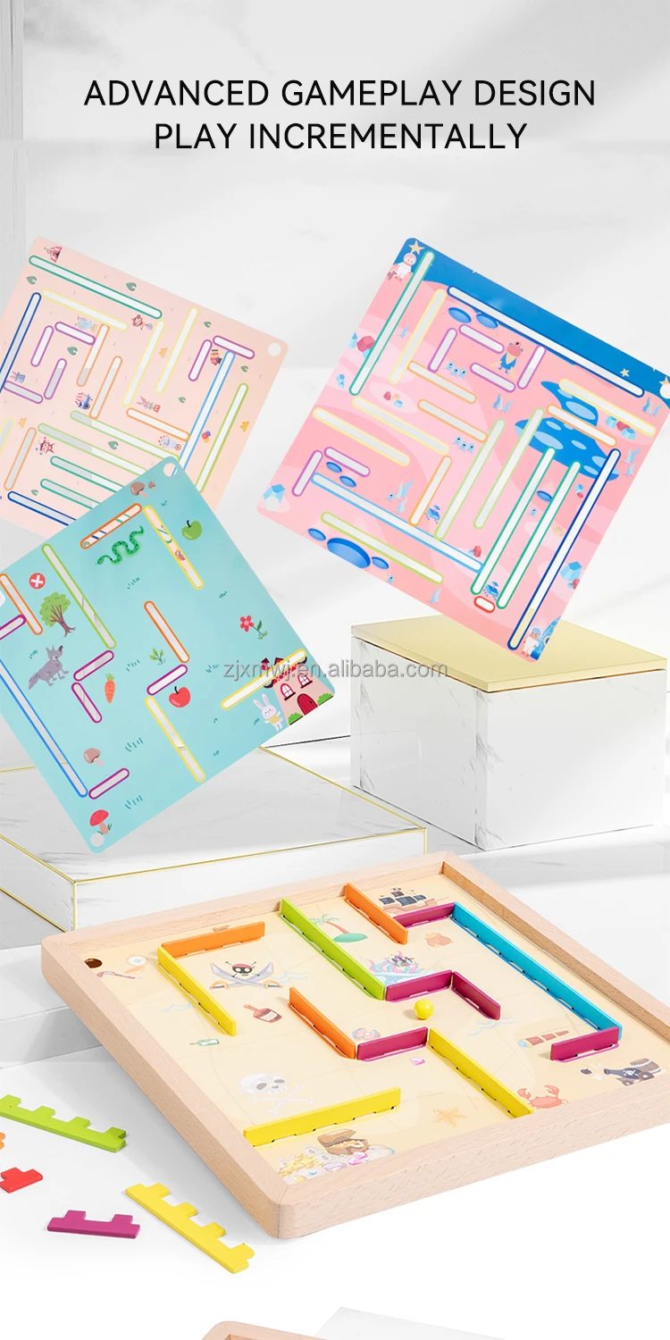 Early Educational Kid Logical Thinking Exercise Other Montessori Toy ...