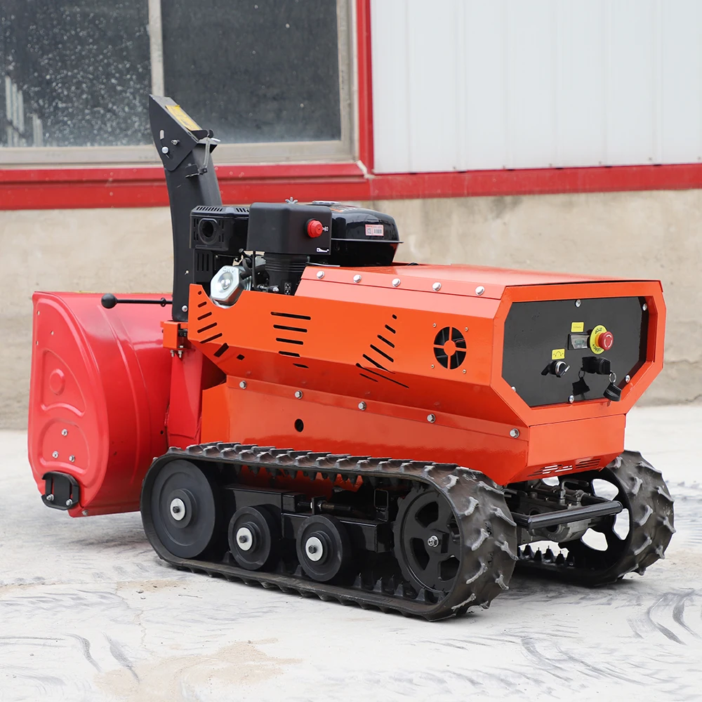 Unique in the World - Remote Control Snow Blower Machine