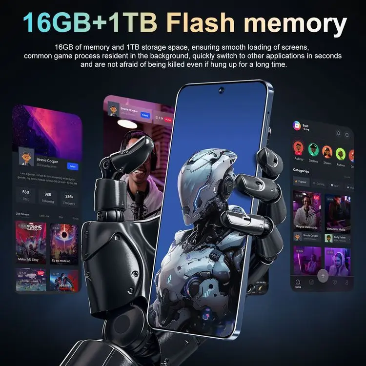 Infnix Gt20 Gaming Phone - 16GB+1TB, 65W Quick Charge