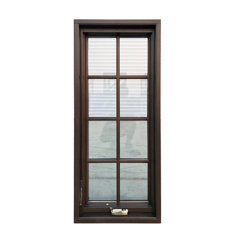 Doorwin American Style Aluminium Wood Composite Frame Window ...