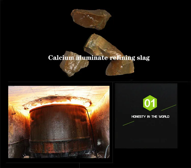 Calcium Aluminate Synthetic Refining Slag - Buy Fused Calcium Aluminate ...