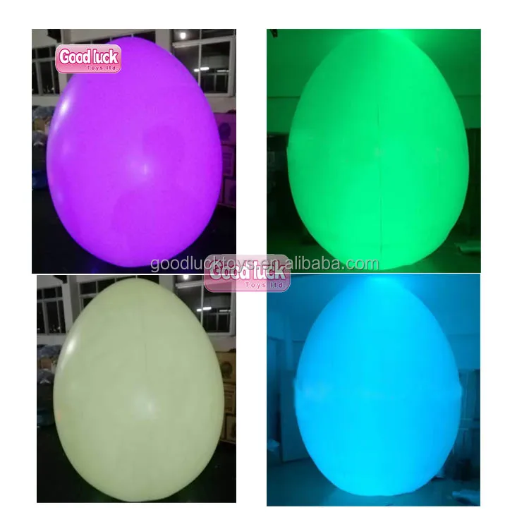 Hot Sale Led Color Changing Inflatable Easter Egg For Event Decoration ...