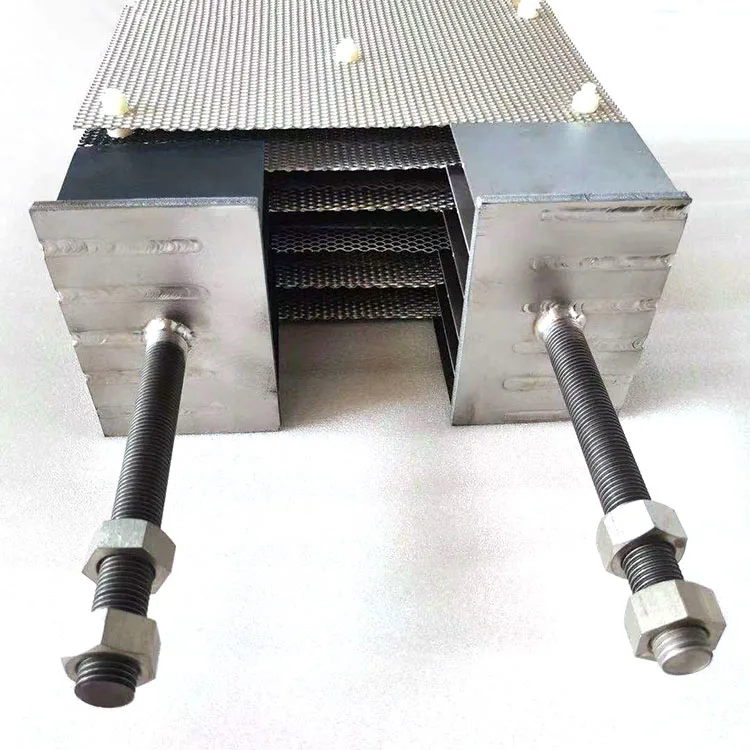 Mmo Titanium Mesh Anode And Titanium Mesh Cathode Set 2" By 6" - Buy ...