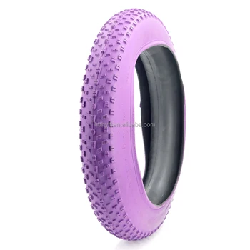 Fat Bike Tire 20x4.0 24x4.0 26x4.0 Colored Bicycle Tyres - Buy Fat Bike ...
