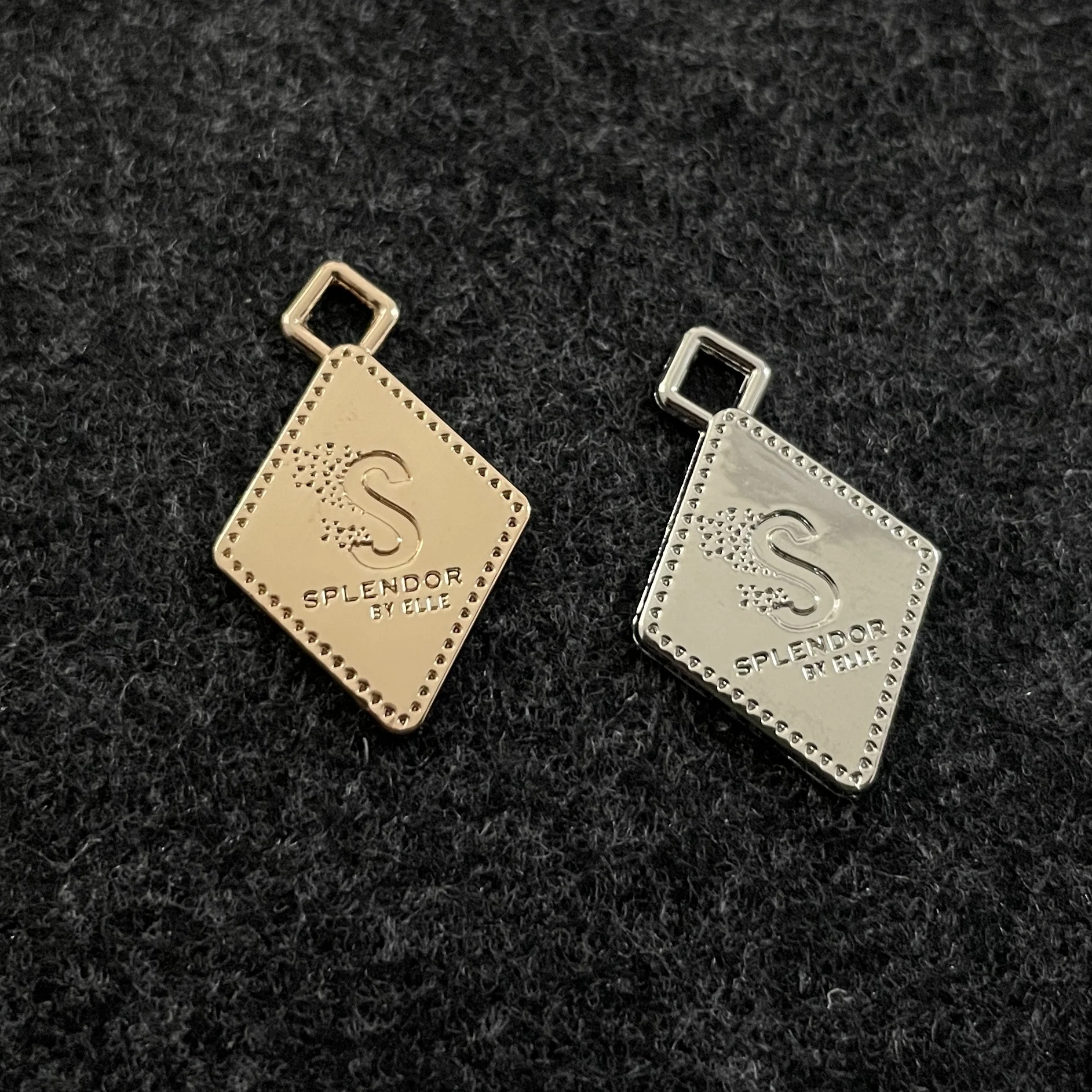 Factory Custom Brand Metal Plate Label Letter Plating Custom Metal Logo ...