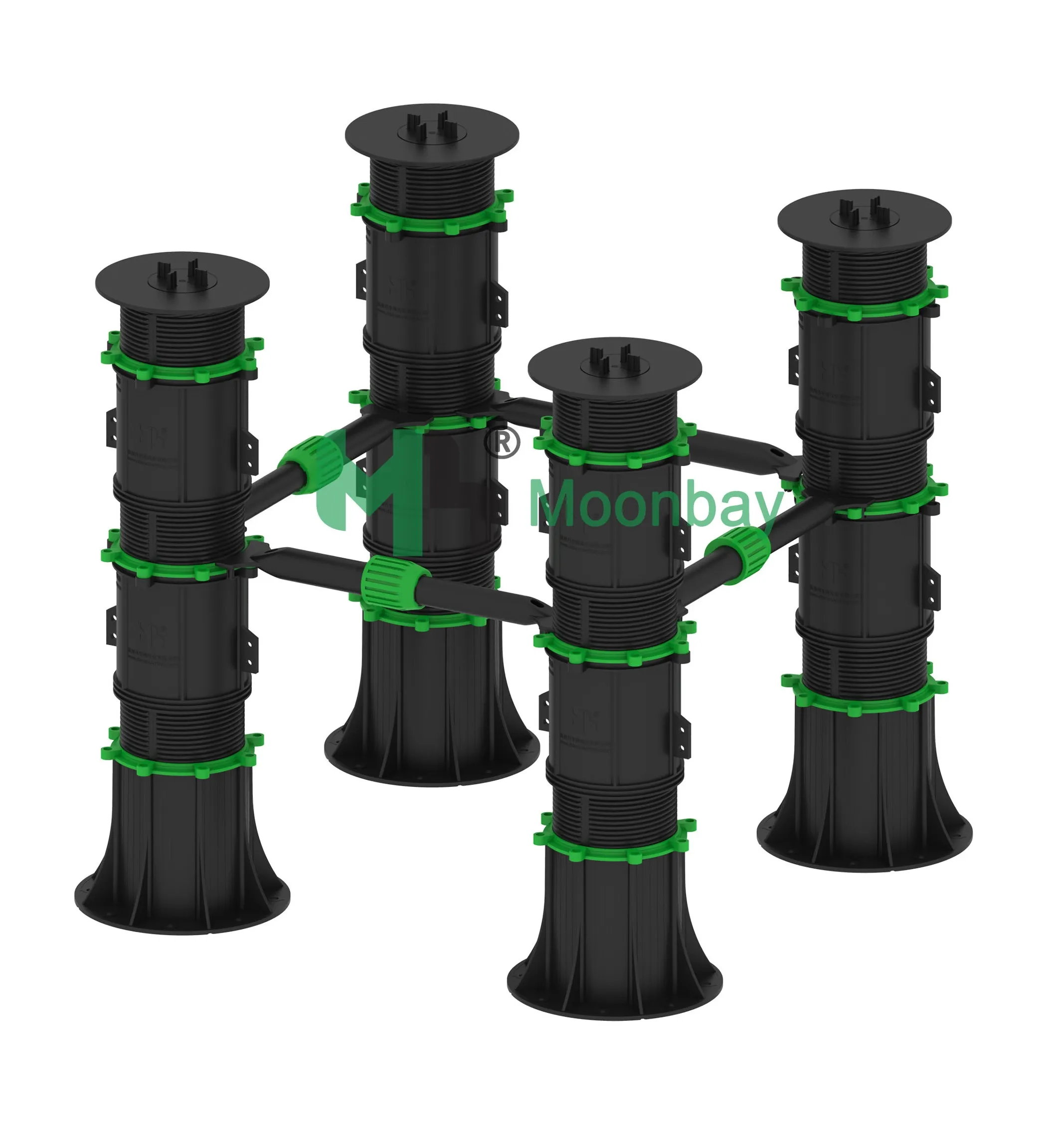 Adjustable Self Leveling Pedestal Solution for Outdoor Floating Floor ...