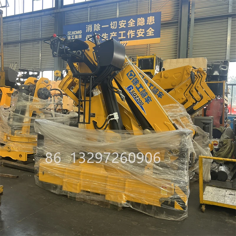 Folding Knuckle Boom Palfinger Crane Lifter Remote Control