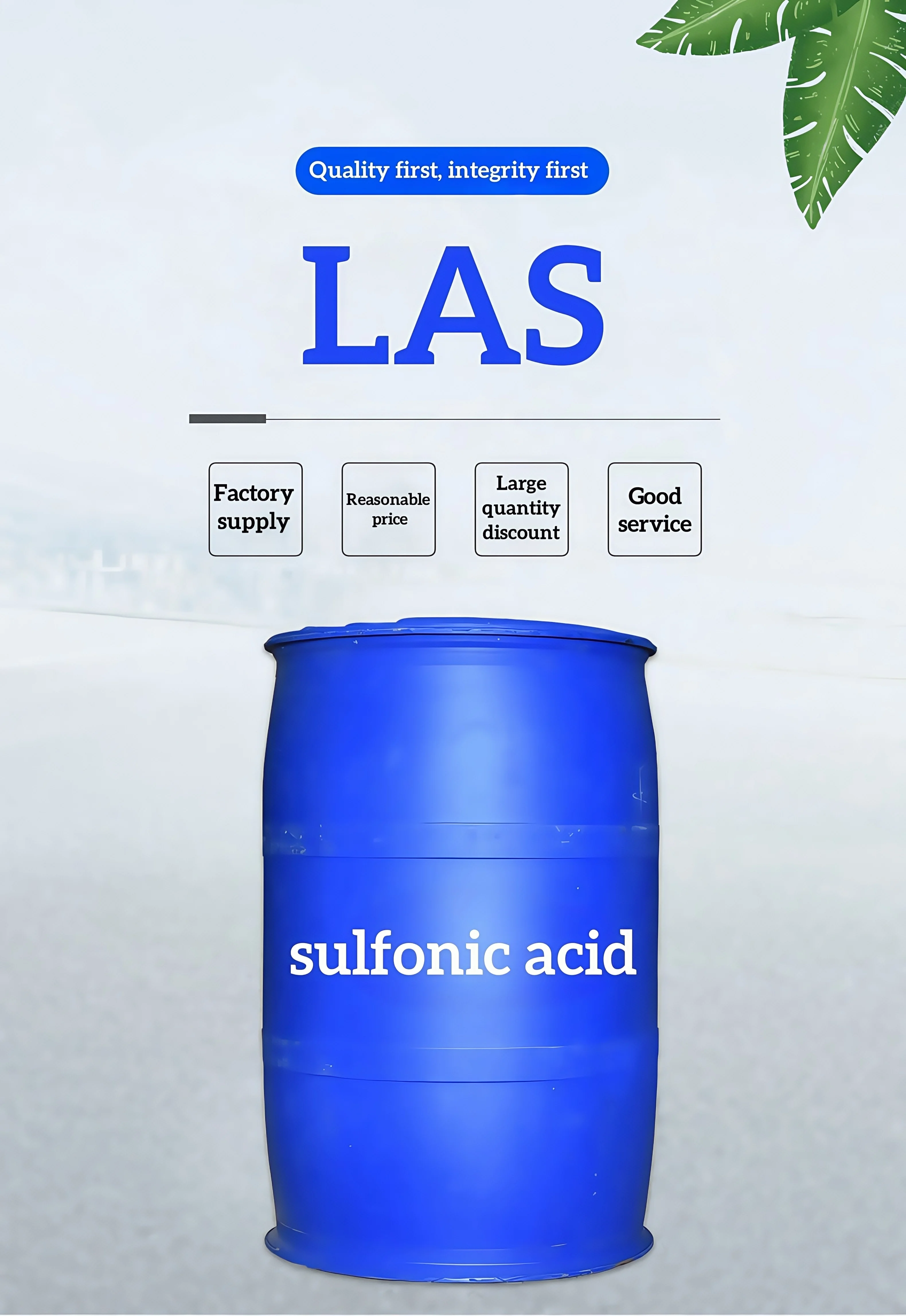 Detergent Raw Material Labsa 96% SLES 70% SDS Powder SLS 95% Needle Price Daily Chemicals Linear ...