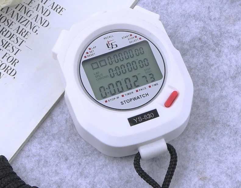 Multi-track Electronic Stopwatch Timer Sports Fitness Running Track ...