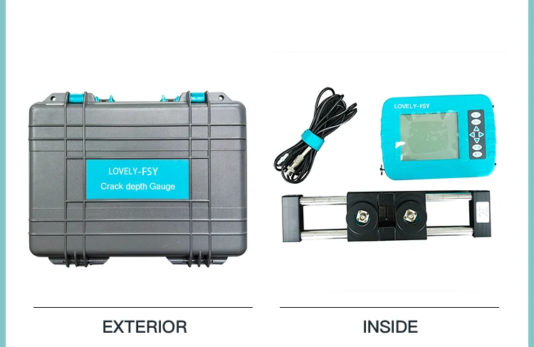 Concrete Crack Detector Crack Depth Detector With Ultrasonic Concrete ...