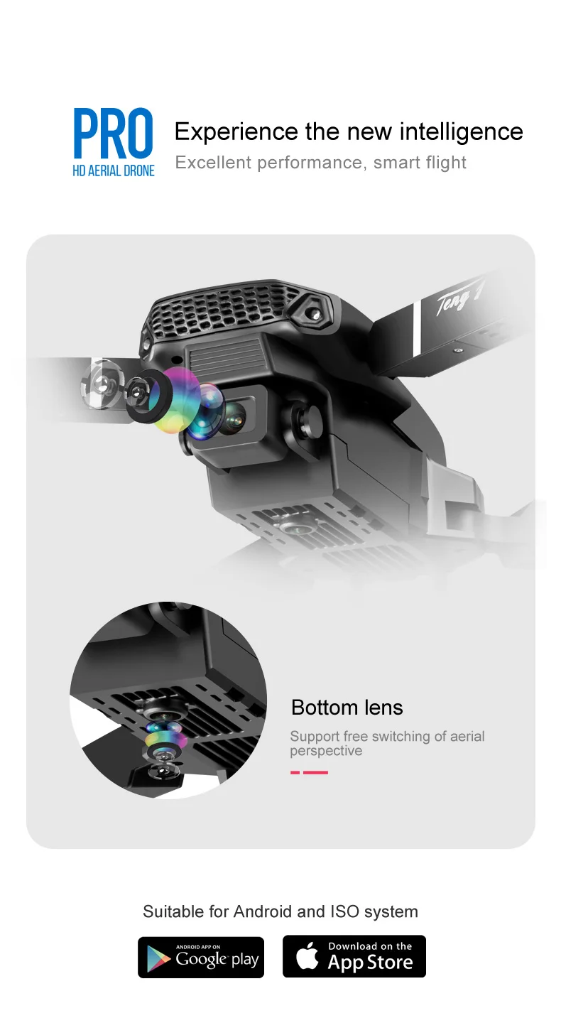 Cheap Beginner Drone 13 Minutes 6 Axis Wifi Flight Controller Led Dual ...