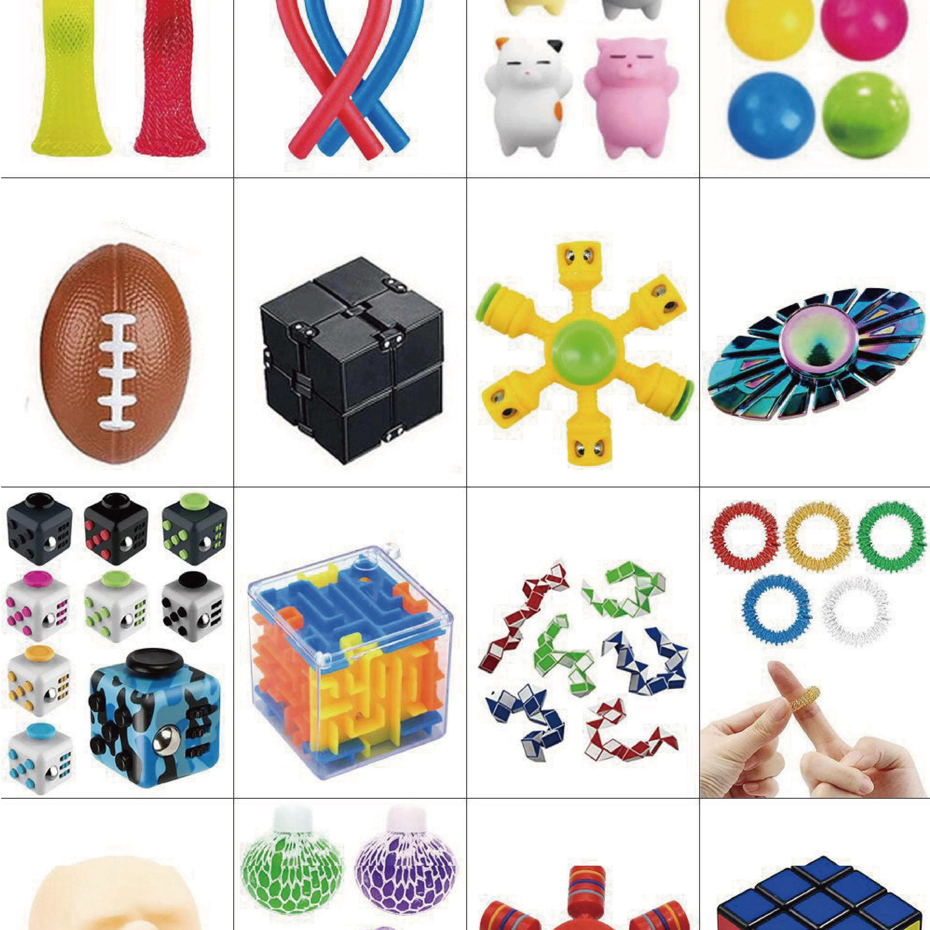 Scientoy Fidget Toy Set for ADD OCD Autistic Children Adults