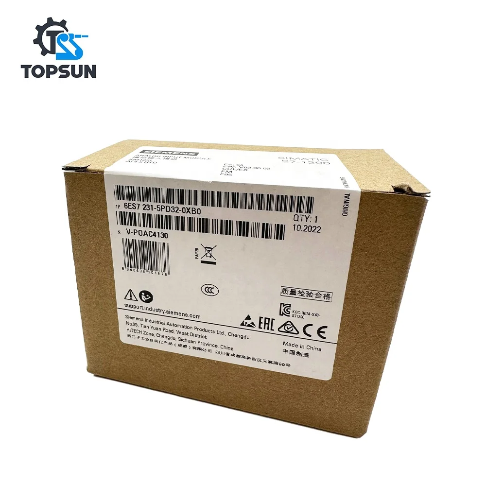 Siemens Simatic S7-1200 Plc Controller 6es7232-4hd32-0xb0 Analog Output ...