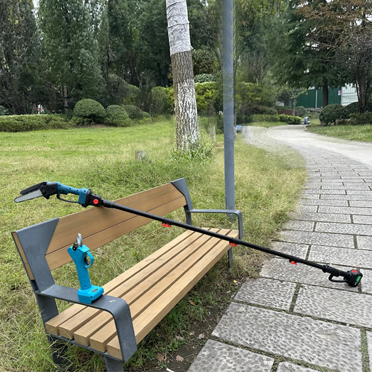 Garden Working Telescopic Pole Chain Saw 30mm Pruning Shears