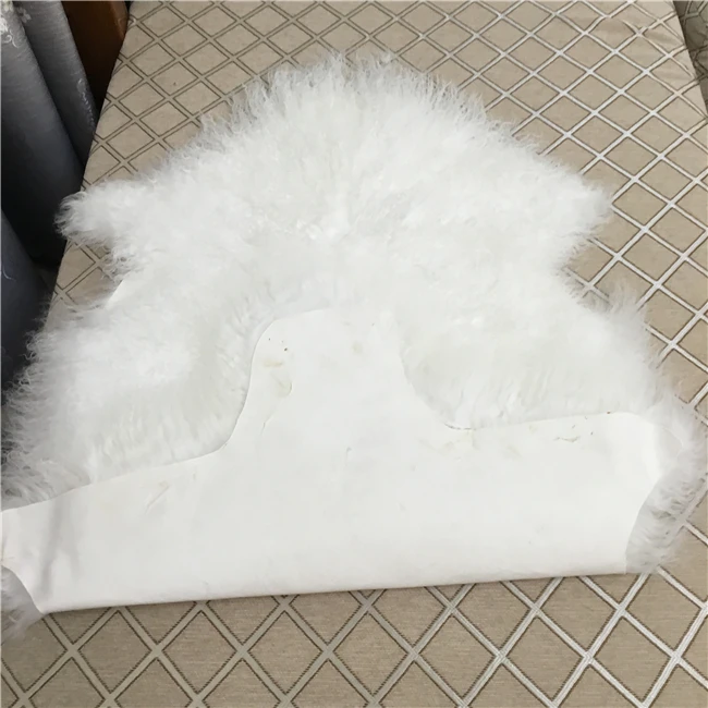 Supply Curly Real Mongolian Sheepskin Tibetan Lamb Fur Plate - Buy ...