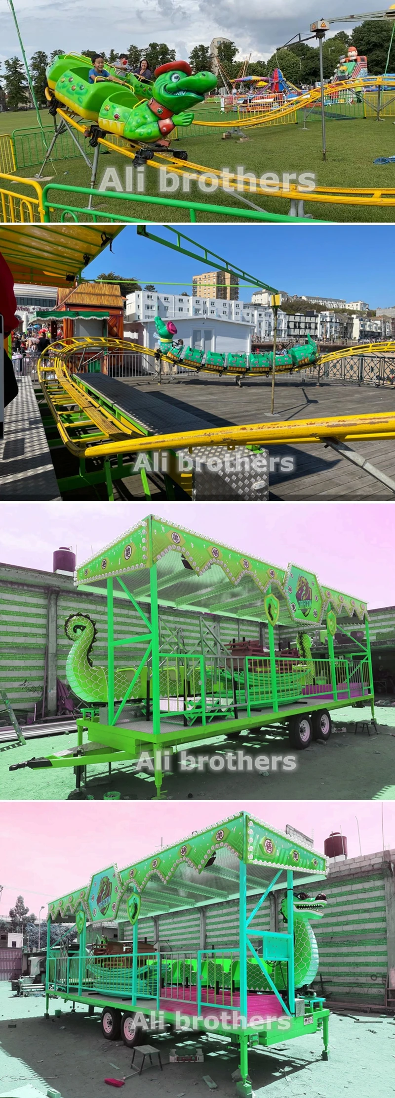 Cheap Indoor Mini Roller Coaster - Wacky Worm Fun Ride