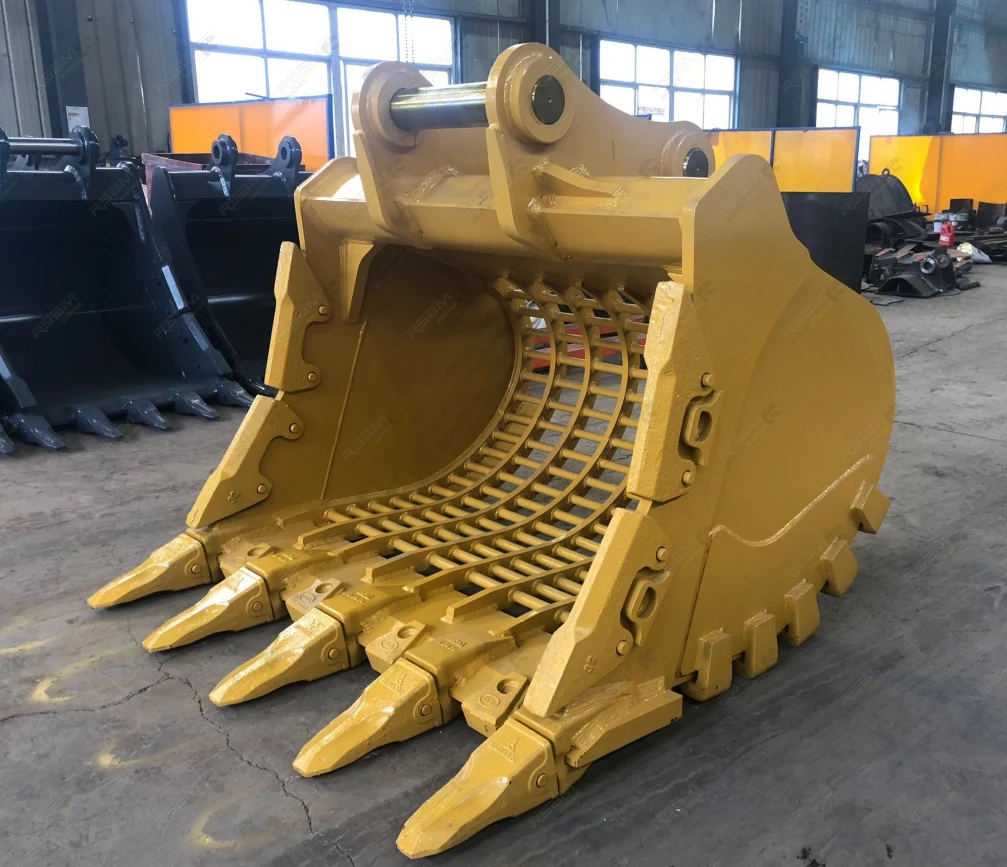 RSBM Customized Side Grid Excavator Shaker Bucket for Diggers