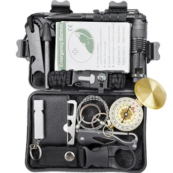 B10 Wilderness Sos Tactical Survival Kit Outdoor Camping Travelling ...