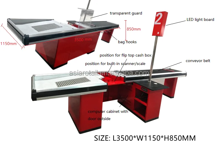 Metal Cash Counter Wraps - Durable & Customizable Solutions