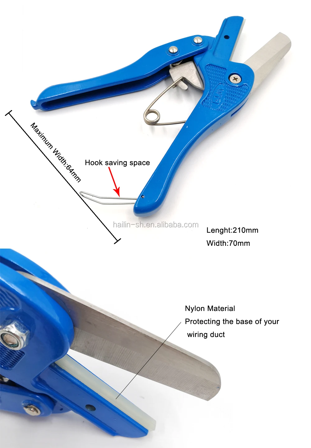 Pocket Wiring Duct Cutter Wt-1 Haicable Pvc Cable Wire Trunking Cutting ...