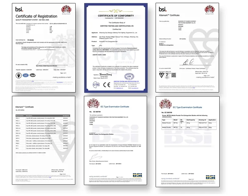 Safewayfire Portable 16L 20L Yellow PVC Fire Fighting Backpack Forest ...