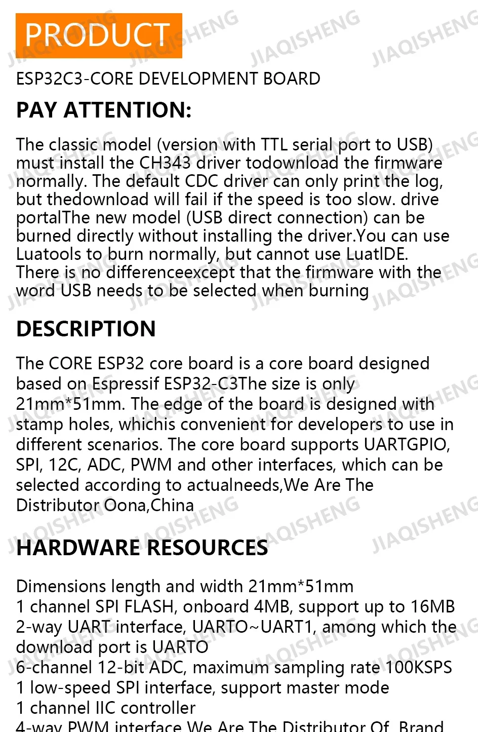 Esp32 Development Board Esp32 C3 Lcd Core Board Onboard 2.4g Antenna ...
