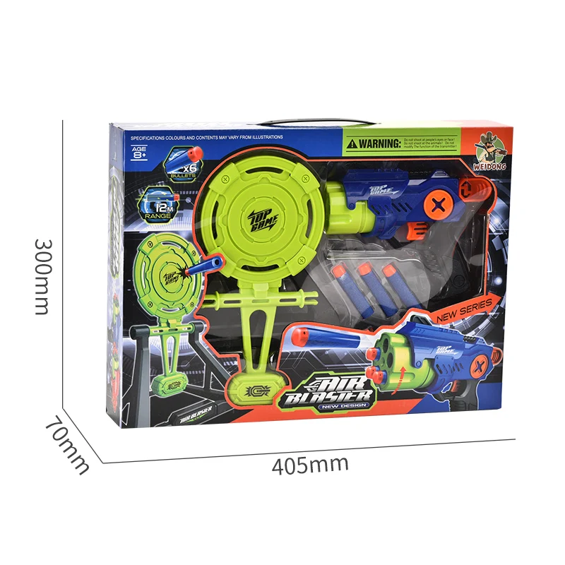 Manual Air Blaster Eva Soft Bomb Gun Shooting Toys Children Soft Foam ...