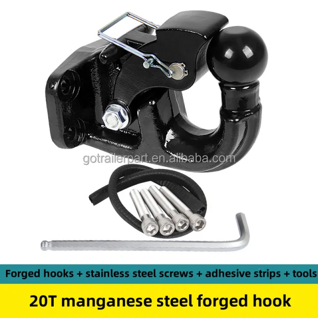 Heavy Duty 304 Stainless Steel Trailer Hook - GO TRAILER