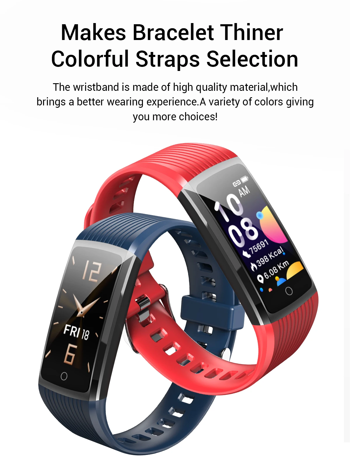 Oem Color Screen R12 Smart Watch Ip68 Waterproof Full Touch Smart Sport ...