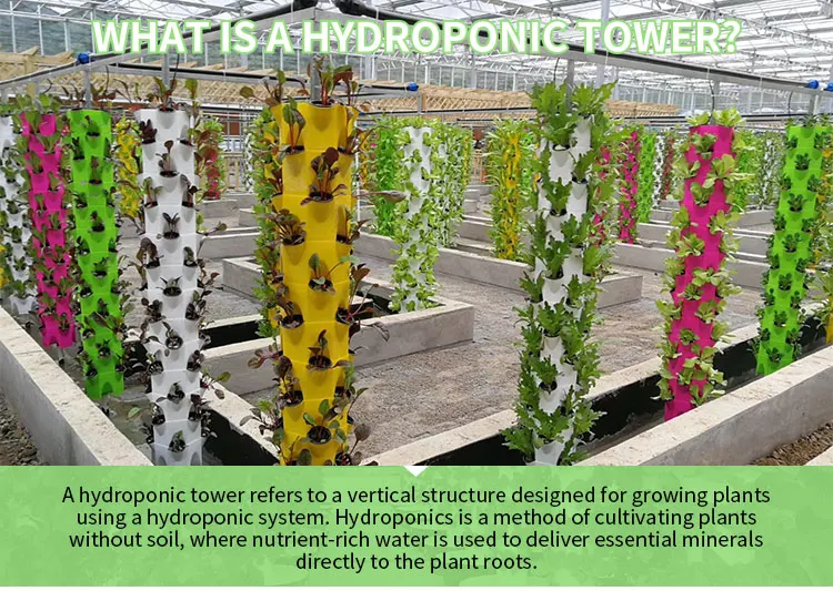 16 Layer Hydroponic System Tower - Efficient Vertical Farming